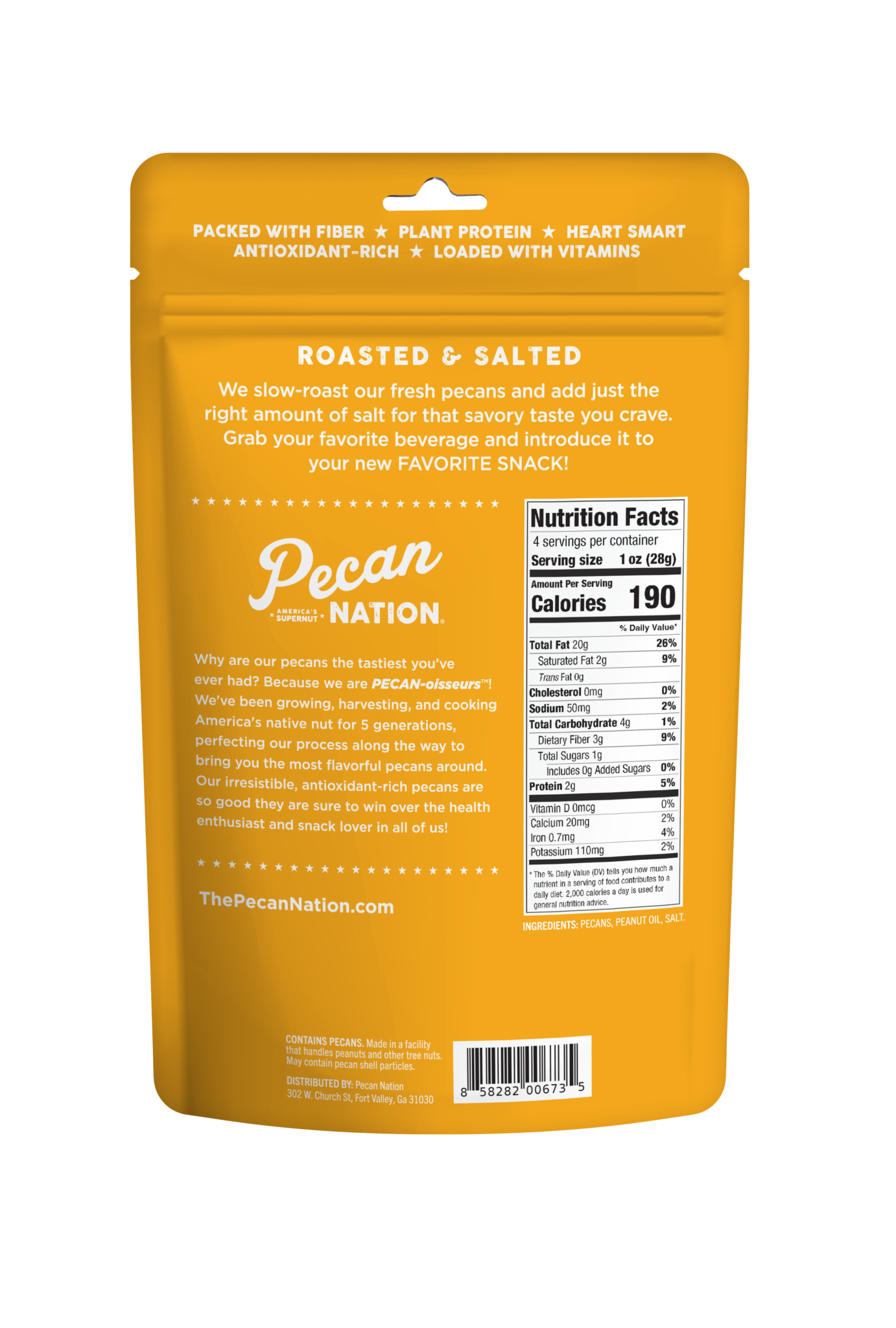 Roasted Salted Pecans | Buy Pecans Online | Pecan Nation