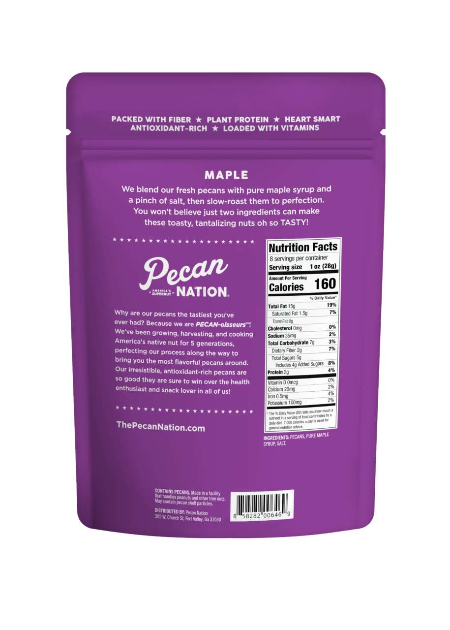 Maple Pecans | Buy Pecans Online | Pecan Nation
